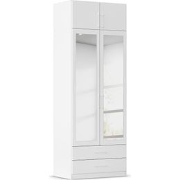 Rauch Kleiderschrank &raquo;Schrank Garderobe W&auml;scheschrank GAMMA in 4 Breiten 91-226 cm&laquo; 3 verschiedene Ausstattungen BASIC/CLASSIC/PREMIUM (inkl. SOFT-