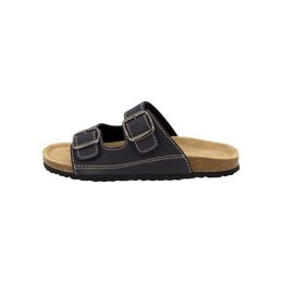 Supersoft By Indigo Pantolette 'Classic' Herren Gr&ouml;&szlig;e 41 blau
