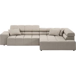 Home Affaire Ecksofa &raquo;Ancona incl. Kopfteilverstellung, OTTOs Choice, Breite 319cm, L-Form&laquo; wahlweise motorische Sitztiefenverstellung, auch in Cord +