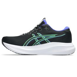 asics Laufschuh Herren Gr&ouml;&szlig;e 44 gr&uuml;n / lila / schwarz