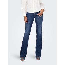 Only Damen Only Bootcut-Jeans &raquo;ONLANN MID FLARED DNM SOO615 NOOS&laquo; blau M (38), L&auml;nge 30