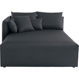 OTTO home Ottomane &raquo;N&ouml;re&laquo; Lounge-Modul - zum eigenen Zusammenstellen, Breite 138cm, Tiefe 168cm grau 100% Polyester