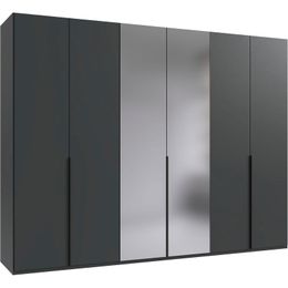 wimex Kleiderschrank &raquo;Mugano,in 5 Breiten,2 H&ouml;hen,2 Tiefen, viele Farben, Made in Germany&laquo; in Basic oder Premium Ausstattung, mit langen Griffen aus Metall,