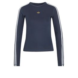 adidas originals Shirt Damen Gr&ouml;&szlig;e M dunkelblau / wei&szlig;