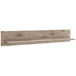 MCA furniture Wandboard &raquo;SANTERNO Wandboard&laquo; Deko-Wandregal, B&uuml;cherregal, 1 Ablageboden, modern, Breite 150 cm Holzwerkstoff