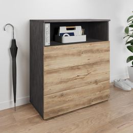 OTTO home Kommode &raquo;Paris&laquo; mit 3 Schubk&auml;sten (Breite 70 cm)