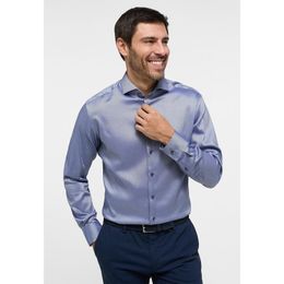 Eterna Herren Langarmhemd &raquo;MODERN FIT&laquo; EASY IRON (b&uuml;gelleicht) blau 44, Normalgr&ouml;&szlig;en