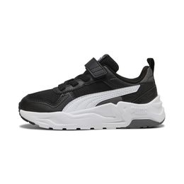 Puma Sportschuh Jungen Gr&ouml;&szlig;e 33 schwarz / wei&szlig;