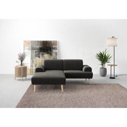 Home Affaire Ecksofa &raquo;Swift Scandic Design, komfortabler Federkern, Breite 192cm, L-Form&laquo; Federkern-Polsterung, B/T/H: 192/83/176 cm grau 100% 