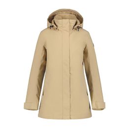 Icepeak Damen Steppjacke &raquo;D FUNKTIONSJACKE ALNA&laquo; mit Kapuze wasserabweisend und wasserdicht, mit hohem Stehkragen, atmungsaktiv beige 44