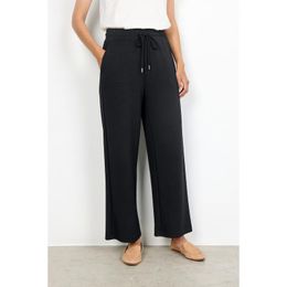 soyaconcept Damen soyaconcept Jogger Pants &raquo;SC-BANU 33&laquo; mit geradem Bein schwarz L, N-Gr