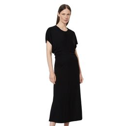 Marc O'Polo Marc O'polo Damen Marc O'Polo Jerseykleid Slouch-Jerseykleid shaped; Minimalistisch, sinnlich, umwerfend schwarz S, N-Gr
