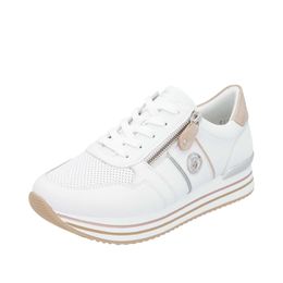 Remonte Sneaker Damen Gr&ouml;&szlig;e 36 gold / silber / wei&szlig;