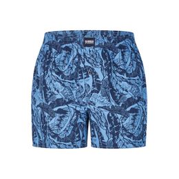 Happy Shorts Boxer ' Motives ' Herren Gr&ouml;&szlig;e M blau