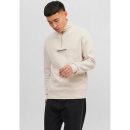 Jack & Jones Jack & Jones Damen Sweatshirt &raquo;JORVESTERBRO SWEAT QUARTER ZIP HN NOOS&laquo;, im Troyer-Look wei&szlig; XS