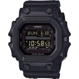 Casio G-Shock Herren Casio G-SHOCK Chronograph Solaruhr, Armbanduhr, Herrenuhr,digital,bis 20bar wasserd.Resinarmband schwarz