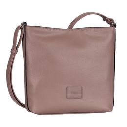 Gabor Damen Umh&auml;ngetasche &raquo;Elfie&laquo; Damen Schultertasche, Handtasche mit Logo-Aufn&auml;her rosa