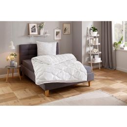 OTTO home Microfaserbettdecke &raquo;Mondschein, Bettdecke 135x200 cm, 155x220 cm, 200x200 cm&laquo; 4-Jahreszeiten F&uuml;llung Polyester 1 Stk. tlg. Bettdecken, 