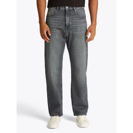 Tommy Jeans Herren Regular-fit-Jeans &raquo;Otis Regular Straight&laquo; Gerade geschnittene Jeans, regul&auml;rer Leibh&ouml;he blau 32, L&auml;nge 34