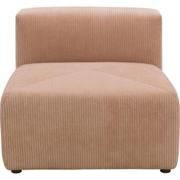 Home Affaire Sofaelement &raquo;Gerrid&laquo; Cord-Bezug, Mittelelement, auch einzeln stellbar rosa 100% Polyester