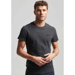 Superdry Herren Rundhalsshirt &raquo;ESSENTIAL LOGO EMB TEE&laquo; schwarz XXL