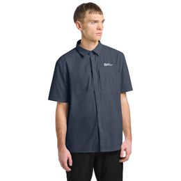 Jack Wolfskin Herren Funktionshemd &raquo;VANDRA S/S SHIRT M&laquo; blau M (50), Normalgr&ouml;&szlig;en