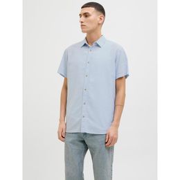 Jack & Jones Jack & Jones Damen Kurzarmhemd &raquo;JJESUMMER SHIRT SS SN&laquo; blau XL, N-Gr