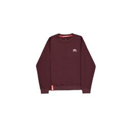 Alpha Industries Damen Sweater &raquo;Basic Sweatshirt SL&laquo; rot 3XL