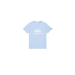 Alpha Industries Herren T-Shirt &raquo;Basic T-Shirt BL&laquo; blau XXL
