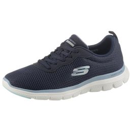 Skechers Damen Sneaker &raquo;FLEX APPEAL 4.0 BRILLINAT VIEW&laquo; Freizeitschuh, Halbschuh, Schn&uuml;rschuh mit Air Cooled Memory Foam blau 38
