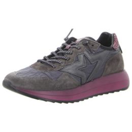 CETTI Sneaker Damen Gr&ouml;&szlig;e 39 dunkelgrau / dunkelpink