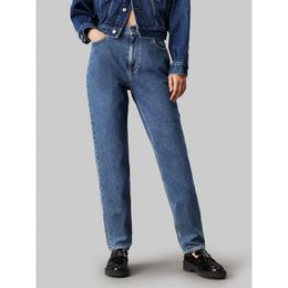 Calvin Klein Jeans Damen Mom-Jeans &raquo;MOM JEAN&laquo; im 5-Pocket-Style blau 25, L&auml;nge 28