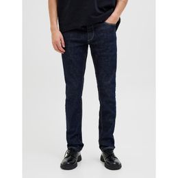 Jack & Jones Jack & Jones Herren Slim-fit-Jeans &raquo;JJIGLENN JJEVAN JJ 677 NOOS&laquo; blau 28, L&auml;nge 32