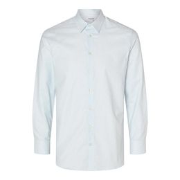 Selected Herren Selected Langarmhemd &raquo;SLHSLIMSOHO-DETAIL SHIRT LS NOOS&laquo; blau XXL, N-Gr
