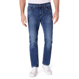 Pioneer Authentic Jeans Herren Straight-Jeans &raquo;Rando Dicke N&auml;hte&laquo; blau 40, L&auml;nge 34