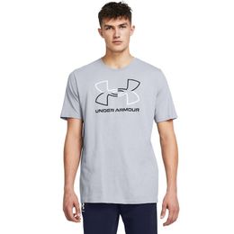 Under Armour Herren T-Shirt &raquo;UA GL FOUNDATION UPDATE SS&laquo; gerade Passform, kurze &Auml;rmel, mit Logodruck, pflegeleicht grau XL