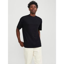 Jack & Jones Jack & Jones Herren Rundhalsshirt &raquo;JJEURBAN EDGE TEE SS O-NECK NOOS&laquo; mit Rundhalsausschnitt schwarz XXL