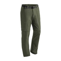 Maier Sports Herren Funktionshose &raquo;Tajo&laquo; Herren Wanderhose, zipp-off Outdoor-Hose, 4 Taschen, Regular Fit gr&uuml;n 26, Kurzgr&ouml;&szlig;en