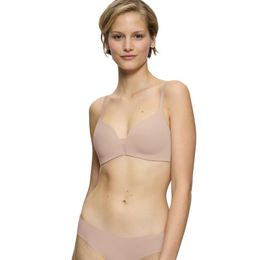 Triumph Damen B&uuml;gelloser BH &raquo;Flex Smart P EX&laquo; leicht und anschmiegsam beige 4, N-Gr
