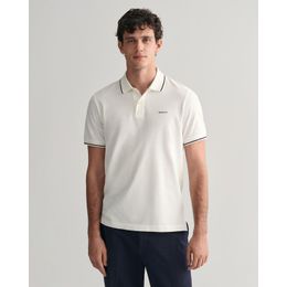 Gant Herren Poloshirt &raquo;TIPPING SS PIQUE POLO&laquo; wei&szlig; 4XL