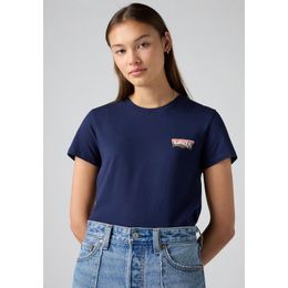Levi's Levi's Damen T-Shirt &raquo;THE PERFECT TEE&laquo; mit Batwing-Logoprint blau XS (34)
