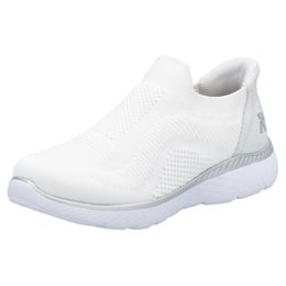Rieker Sport Damen RIEKER Sport Slip-On Sneaker &raquo;Ready2GO&laquo; Slipper, Halbschuh, Freizeitschuh mit MemoSoft-Innensohle wei&szlig; 41