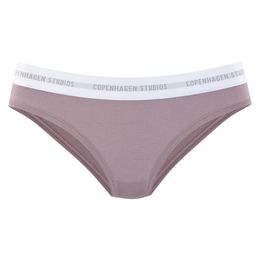 Copenhagen Studios Damen Bikinislip mit elastischem Logobund L (40)