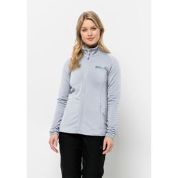 Jack Wolfskin Damen Fleecejacke &raquo;BAISELBERG FZ W&laquo; blau XL (46)