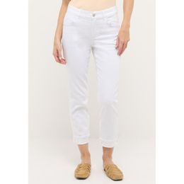 Angels Damen Angels Mom-Jeans &raquo;DARLEEN CROP TU&laquo; im Five-Pocket Style wei&szlig; 36, N-Gr