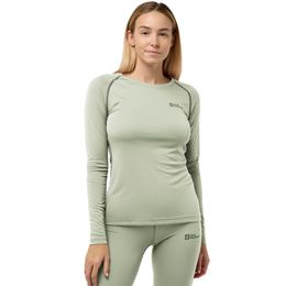Jack Wolfskin Damen Langarmshirt &raquo;INFINITE LIGHT LS W&laquo; gr&uuml;n XL (46)