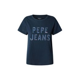 Pepe Jeans T-Shirt 'Badi' Damen Gr&ouml;&szlig;e XL marine / royalblau