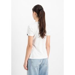 Alpha Industries Damen T-Shirt &raquo;Crystal T-Shirt W&laquo; wei&szlig; S