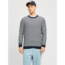 Jack & Jones Jack & Jones Herren Strickpullover &raquo;JJBRADY KNIT CREW NECK&laquo; blau S
