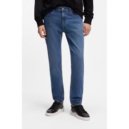 Hugo Blue Herren HUGO Blue Slim-fit-Jeans &raquo;Ash&laquo; mit Stone-washed-Finish blau 38, L&auml;nge 32